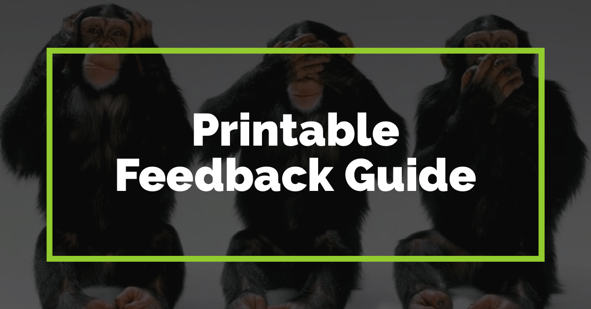 How to Give, Receive, and Request Feedback – SwingLiteracy.com